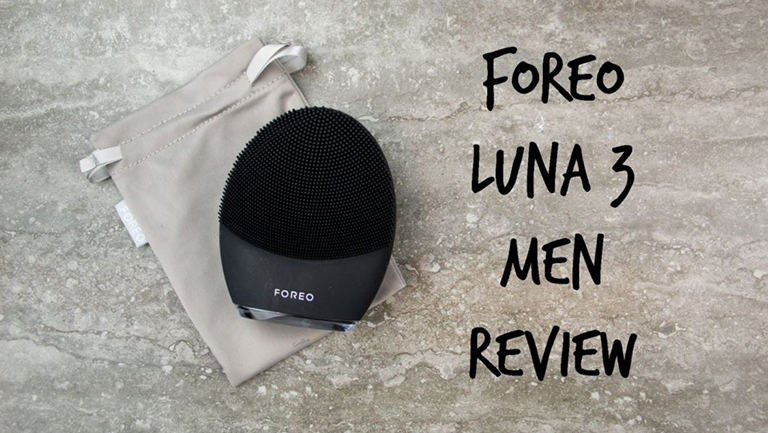 FOREO LUNA 3 MEN I Best Silicone Sonic Beard Cleaning Tool