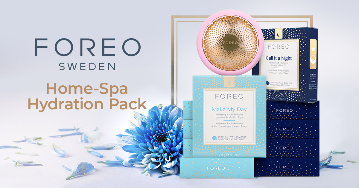 FOREO skincare bundle - Home-Spa Hydration Pack