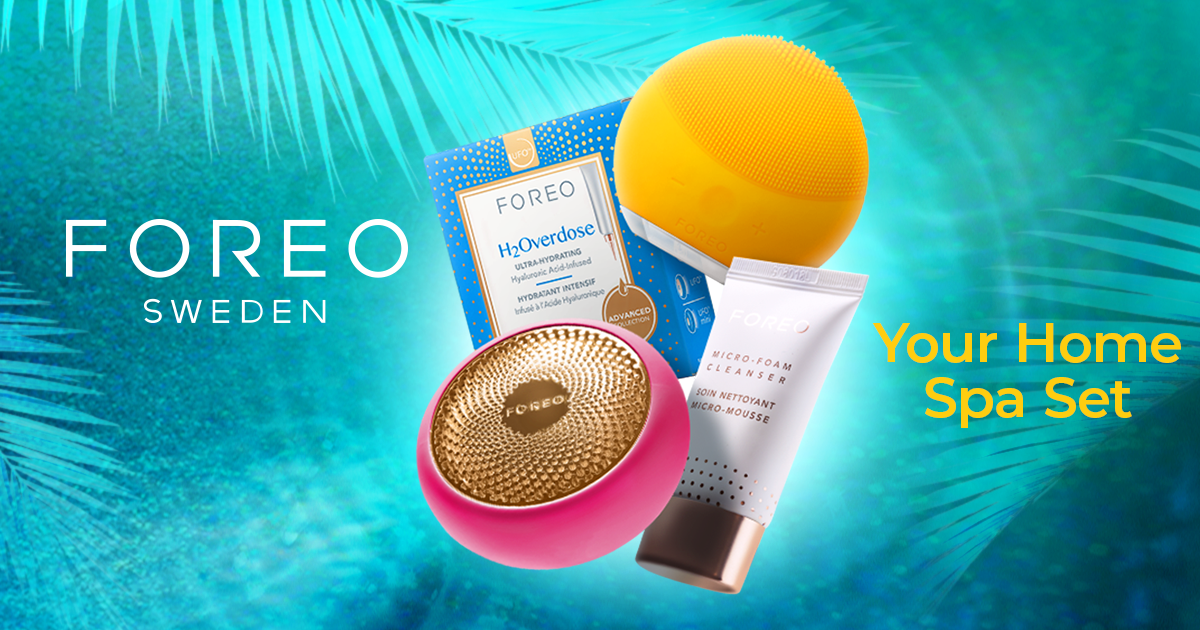 FOREO Sweden | 你的居家Spa套装| 日常面部护理