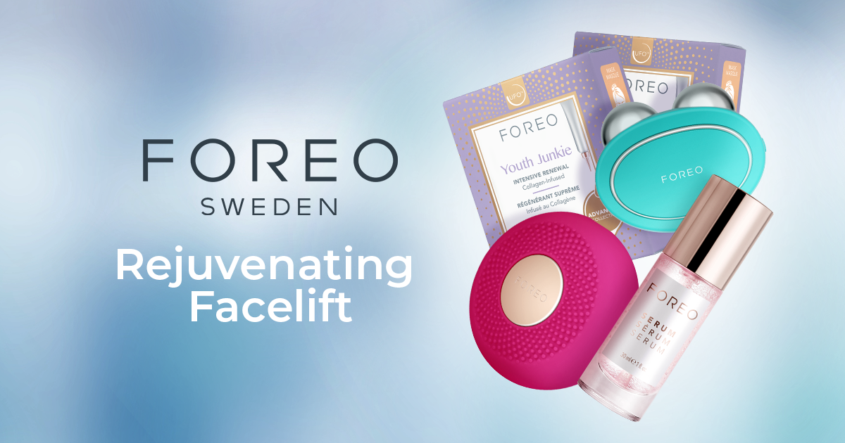FOREO Sweden | 让干燥的面部恢复活力
