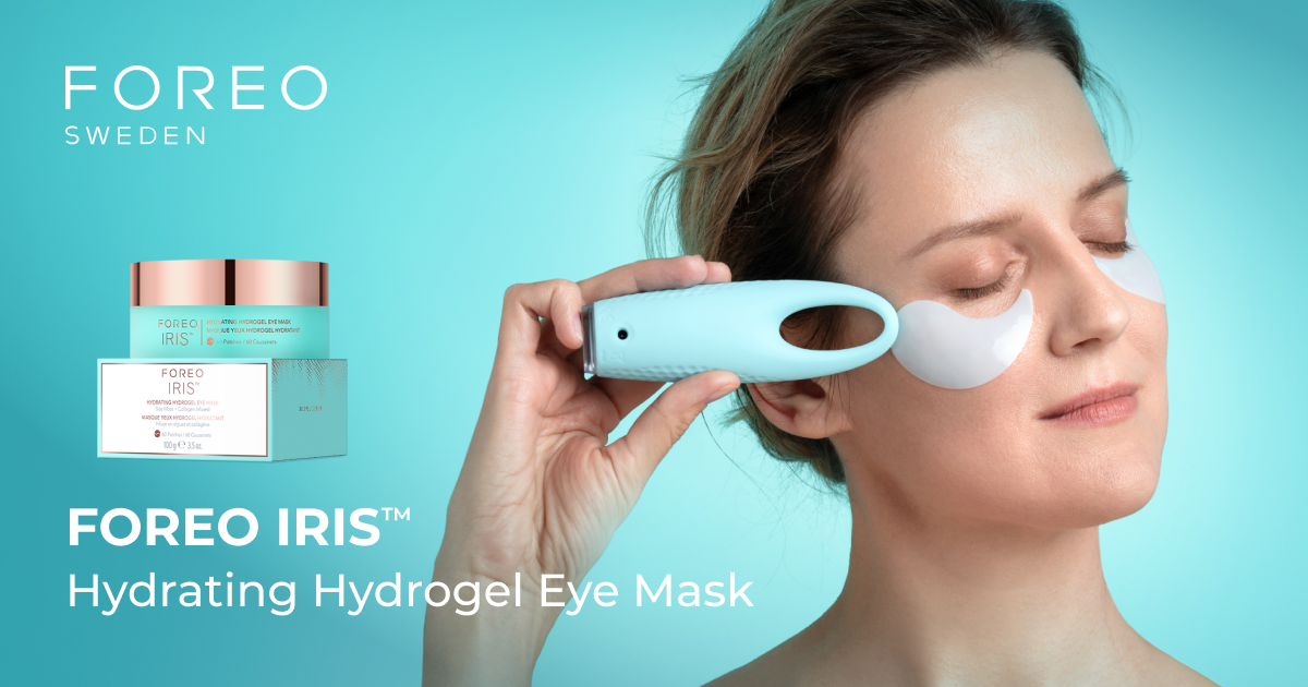 FOREO IRIS™ Hydrating & Brightening Hydrogel Eye Mask