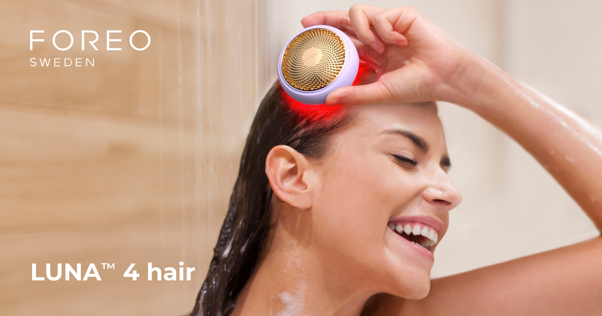 FOREO LUNA™ 4 hair | Red Light Therapy Hair Growth